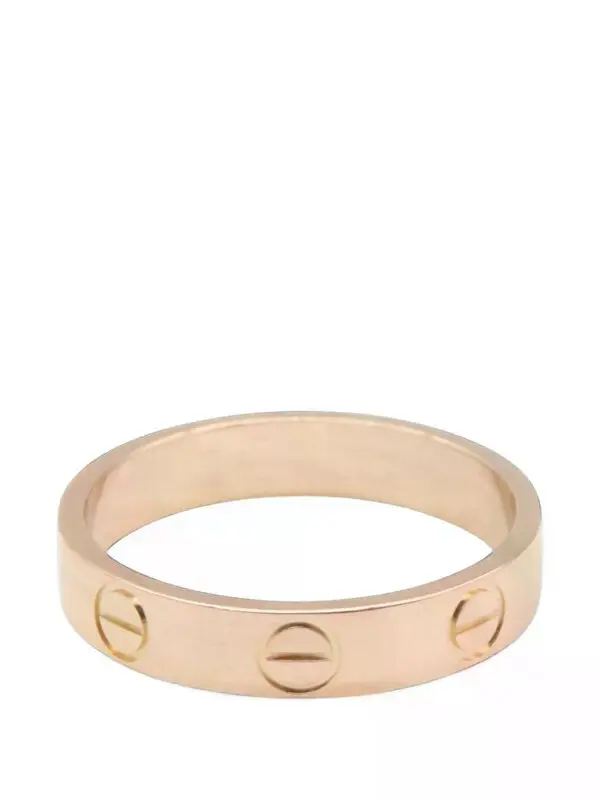 Cartier 2010s Mini Love Ring - Pink