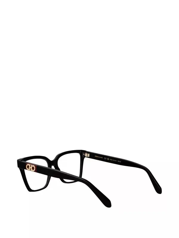 FERRAGAMO Gancini Square-frame Glasses