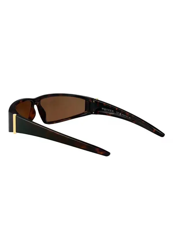 Alexander McQueen Tortoiseshell Frame Cat-eye Sunglasses
