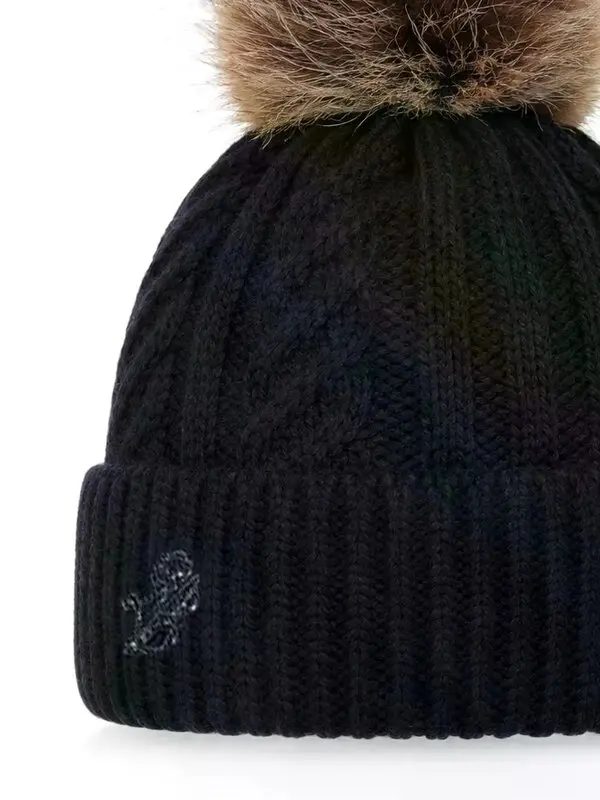Liu Jo Cable-knit Beanie - Black