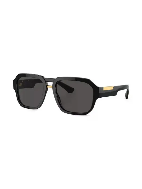 Dolce & Gabbana Logo-engraved Sunglasses