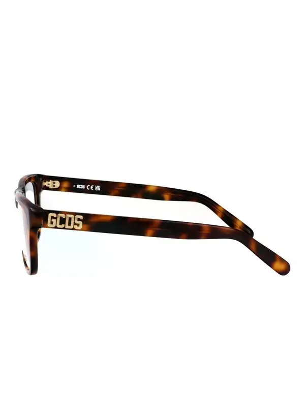 Gcds Tortoiseshell Rectangle-frames Glasses