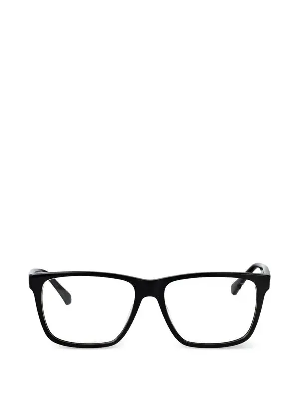 Calvin Klein Logo-plaque Square-frame Glasses