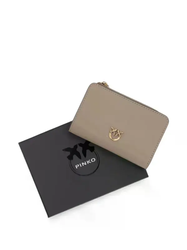 Pinko Love Birds Leather Wallet