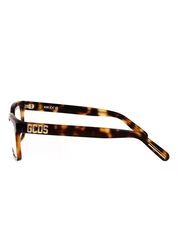 Gcds Logo-plaque Rectangle-frame Glasses