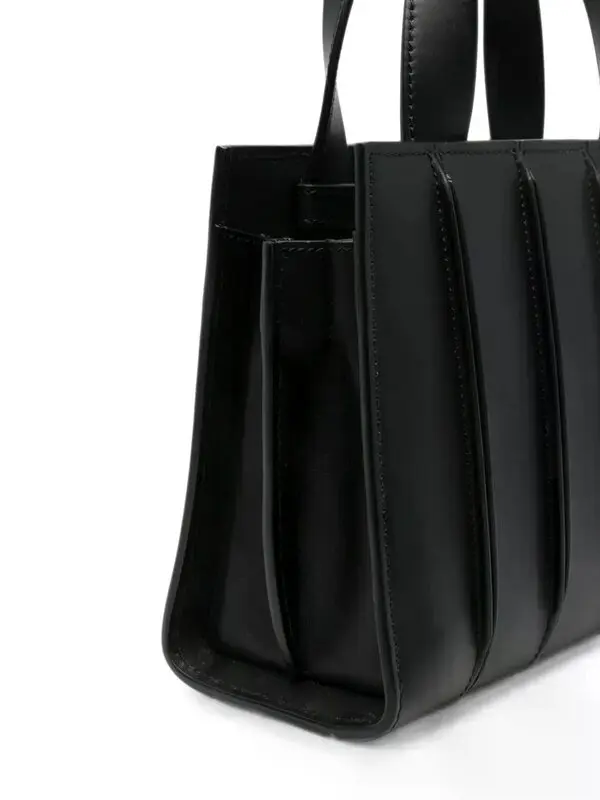 Max Mara Paneled Leather Tote Bag