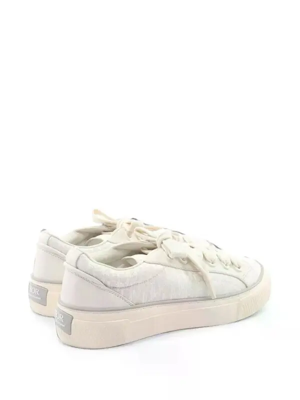 Dior B23 Oblique Canvas Panel Low Top Sneakers