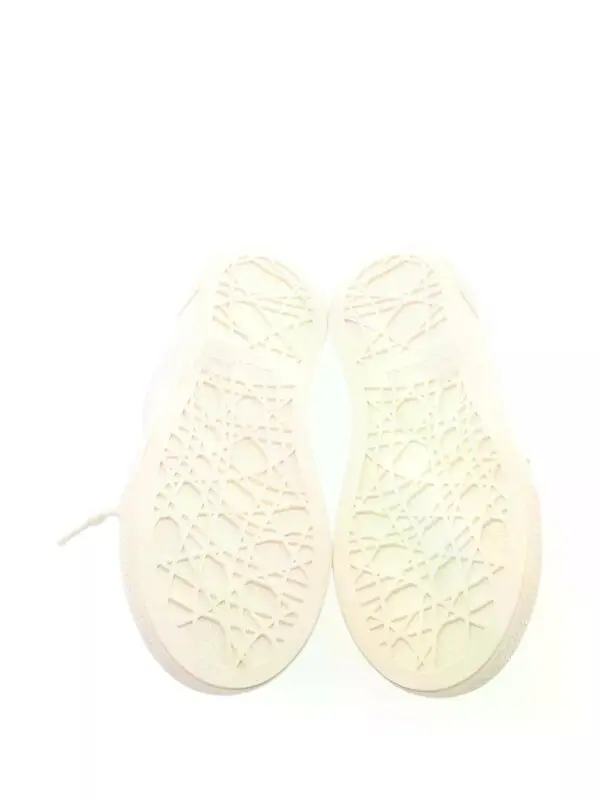 Dior B23 Oblique Canvas Panel Low Top Sneakers