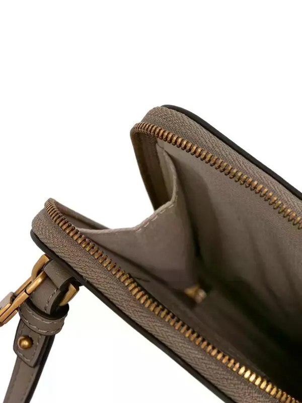 Pinko Zip-around Leather Smartphone Case