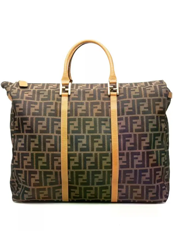 Fendi 20th Century Zucca Canvas Travel Bag