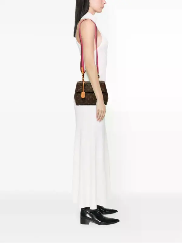 LOUIS VUITTON Monogram Cluny Bb Satchel - Brown