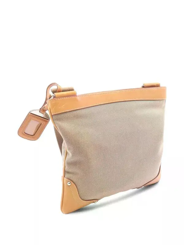 Prada 2000s Logo-jacquard Shoulder Bag