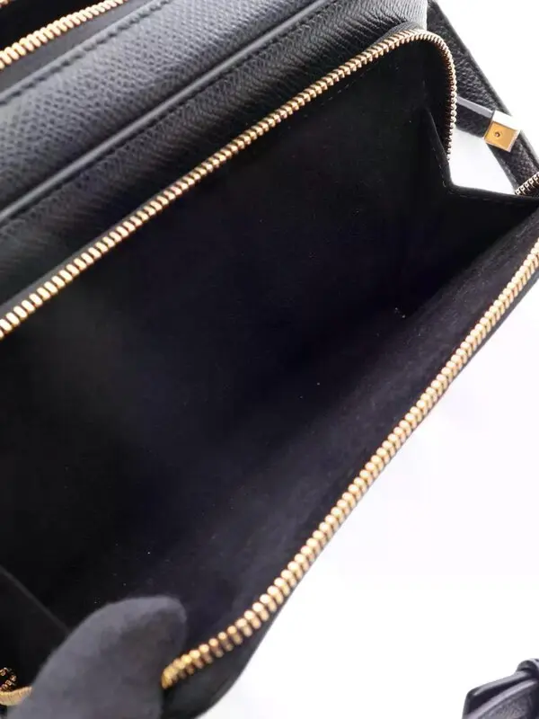 Dior 2010s Karo Double Pouch Shoulder Bag