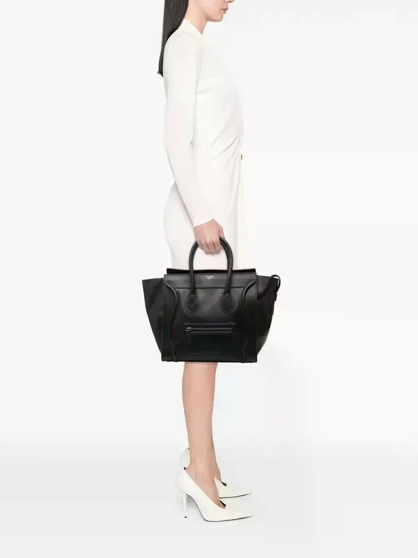 Celine 2012 Mini Calfskin Luggage Tote Bag