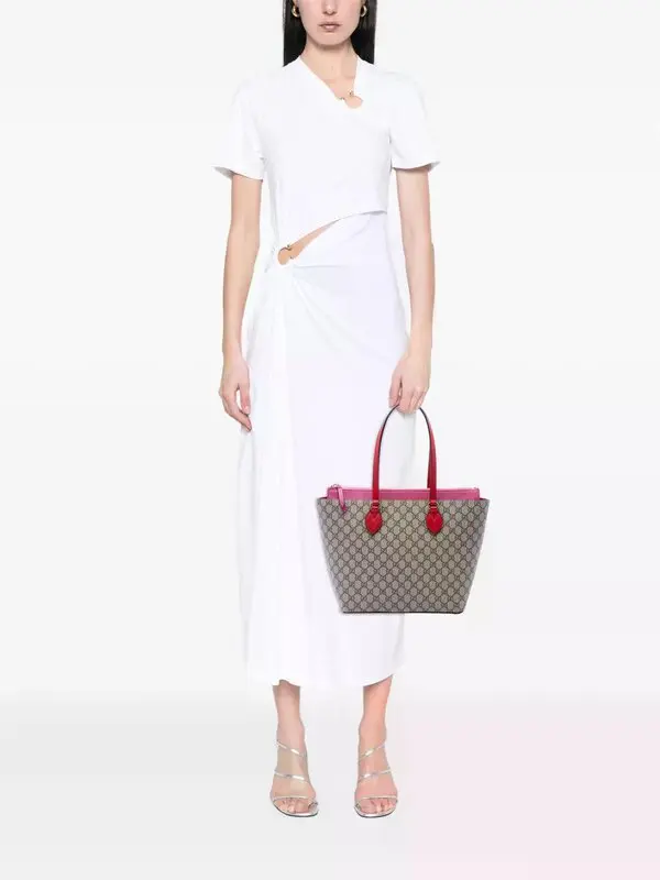 Gucci 2016-2026 Medium Gg Supreme Linea A Zip Tote Bag