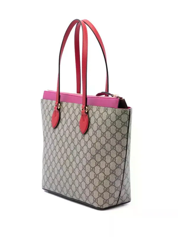 Gucci 2016-2026 Medium Gg Supreme Linea A Zip Tote Bag