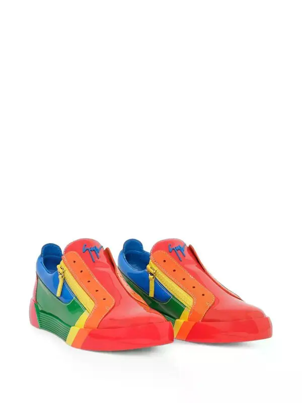 GIUSEPPE ZANOTTI Rnbw Side-zip Sneakers