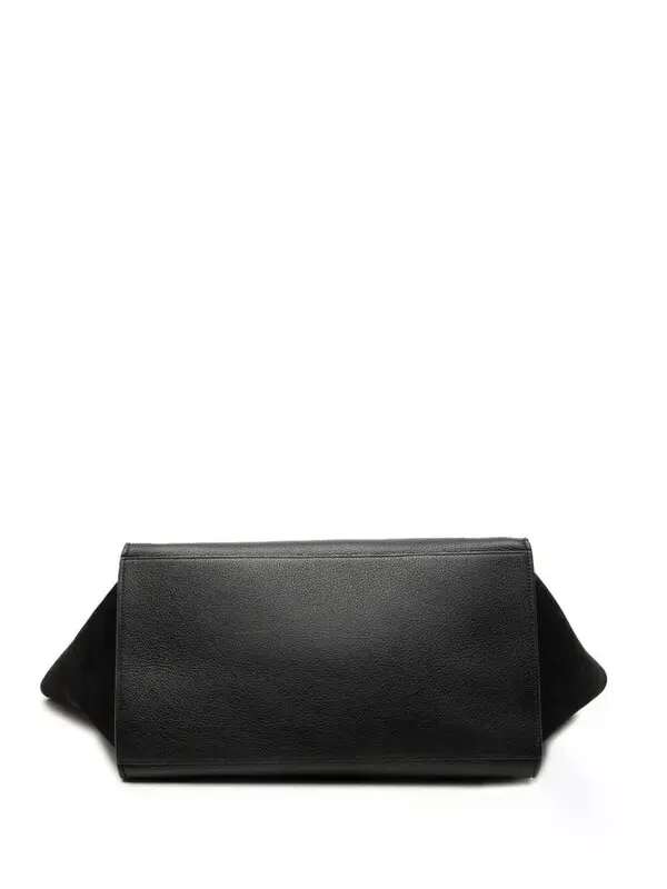Celine Large Drummed Calfskin Satchel