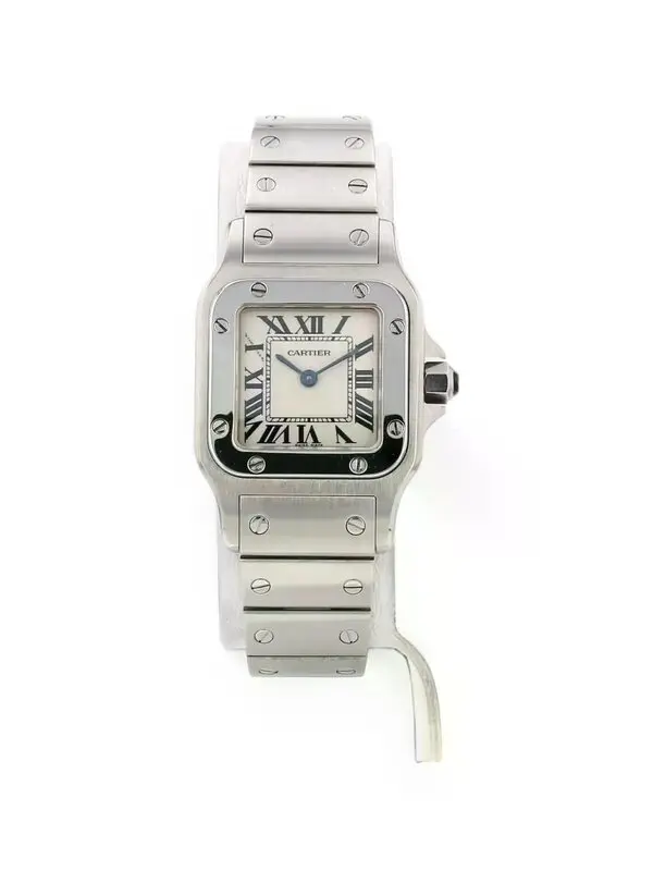 Cartier 2018 Santos Galbée 24mm Watch - Neutrals