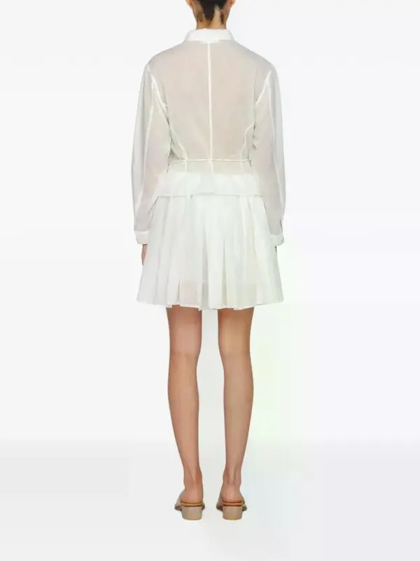 AMOMENTO Sheer Cotton Shirt