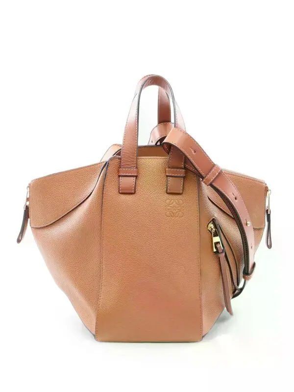 Loewe 2010s Hammock Tote Bag - Brown
