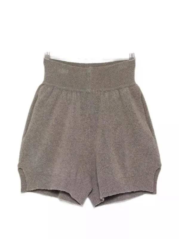 Rick Owens Side-slit Shorts - Grey