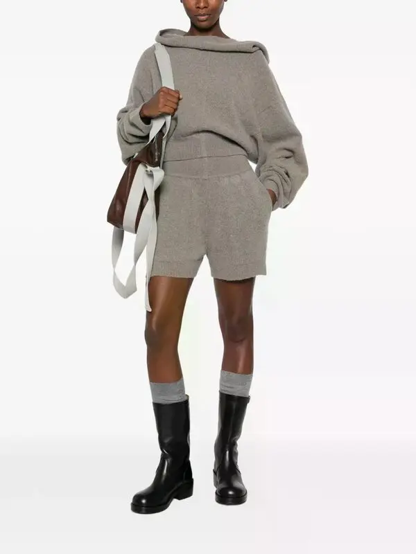 Rick Owens Dust Knitted Shorts
