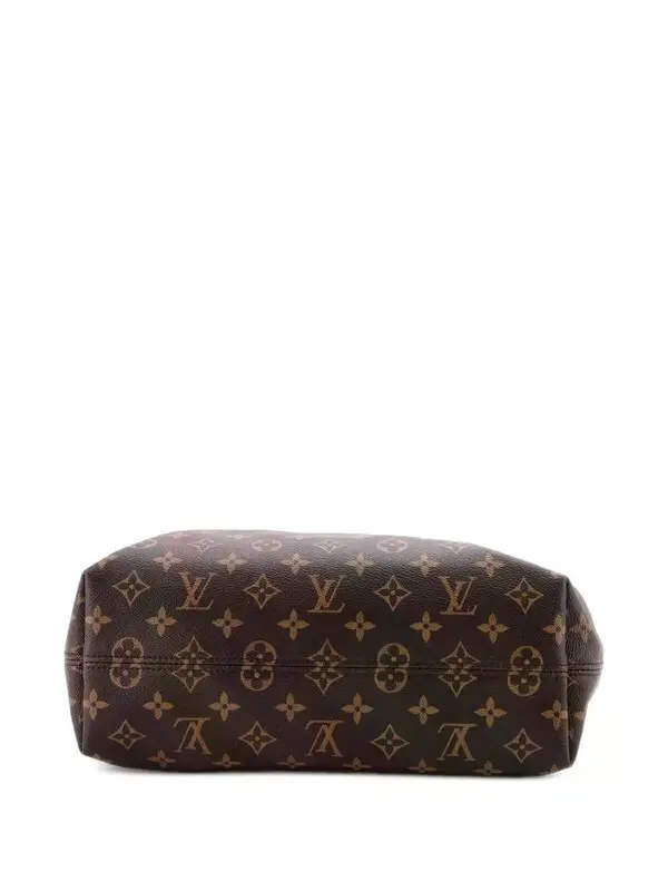 LOUIS VUITTON Graceful Mm Monogram Canvas Hobo Bag - Brown