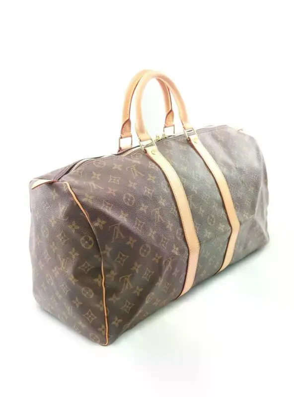 LOUIS VUITTON Keepall 45 Monogram Bag - Brown