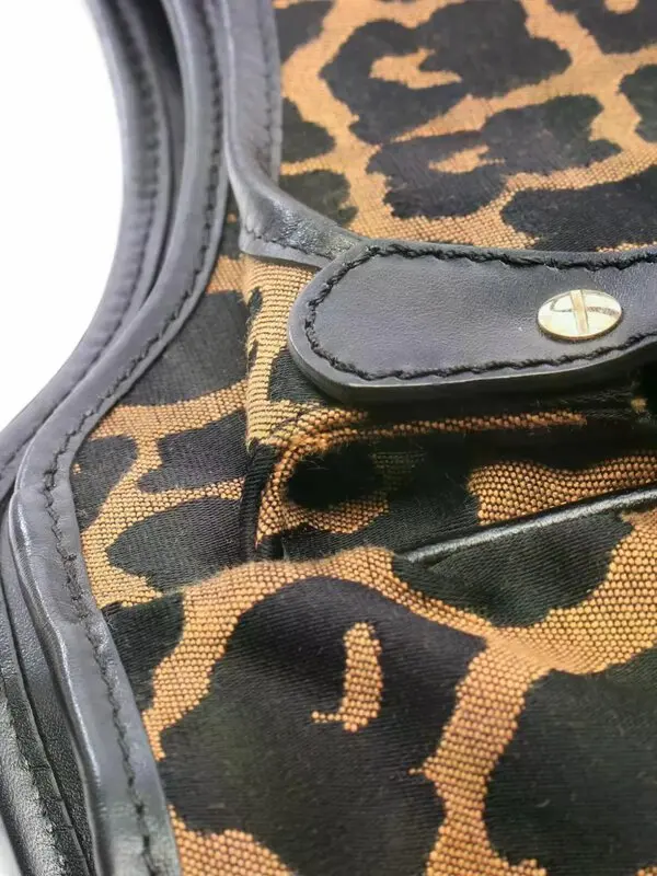 Fendi 2010s Leopard-print Shoulder Bag