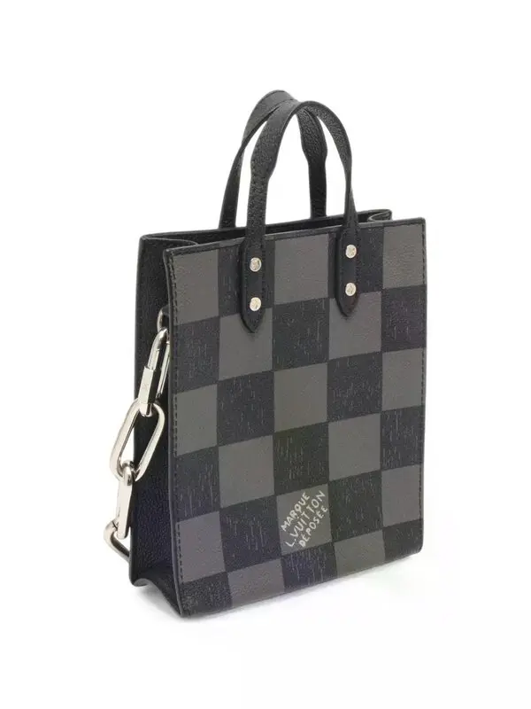 LOUIS VUITTON 2010s Xs Sac Plat Damier Two-way Handbag