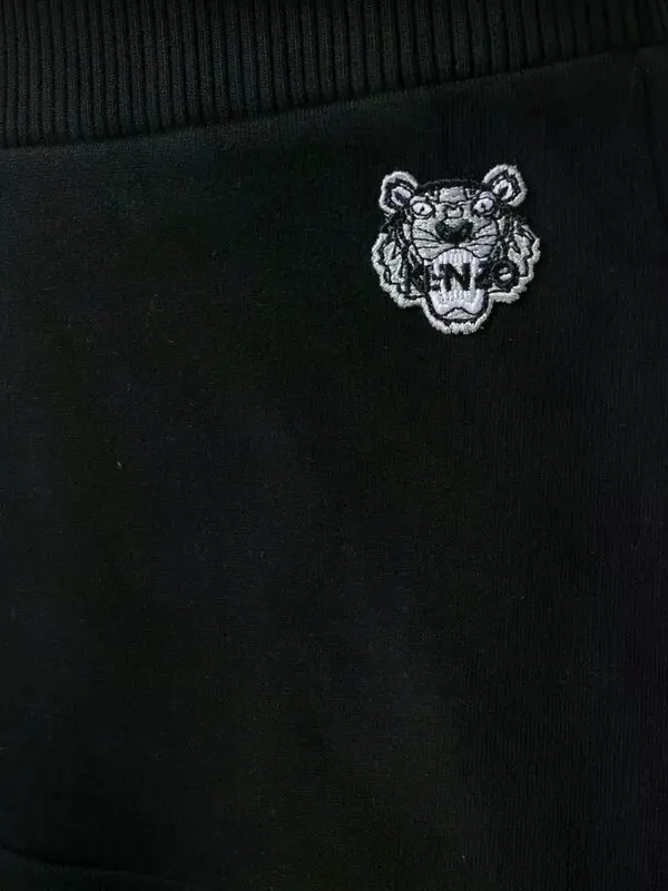 Kenzo Skater Skirt With Embroidered Tiger Logo