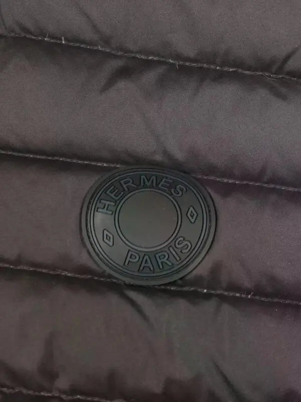 Hermès Quilted Logo Gilet