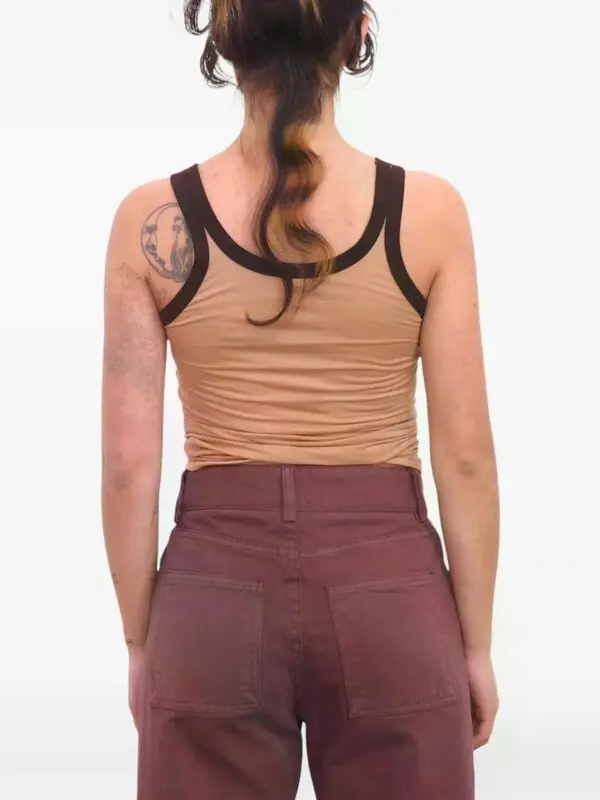 BASERANGE Contrast Trim Tank Top