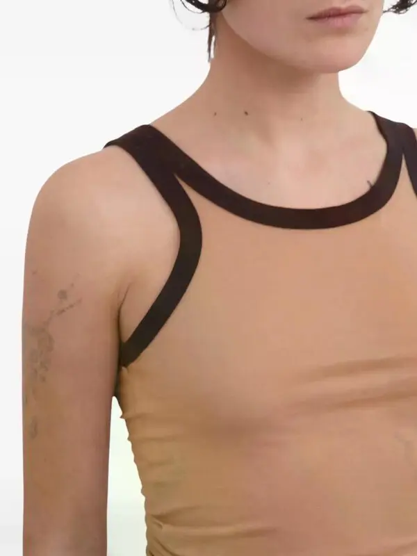 BASERANGE Contrast Trim Tank Top