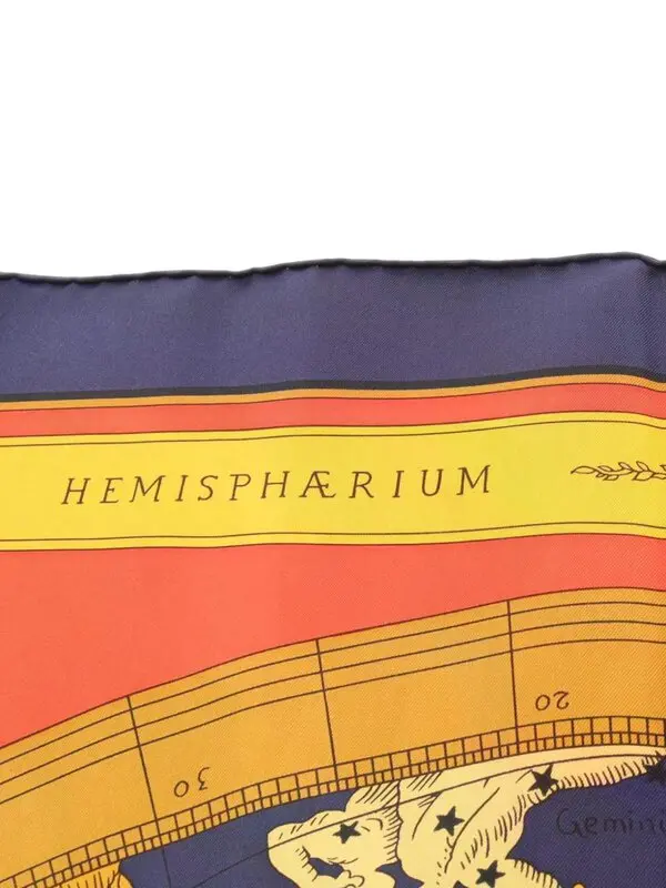 Hermès 2010s Hemispharium Coeli Boreale Scarf