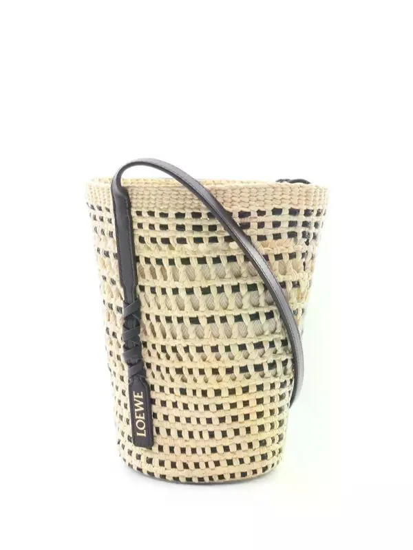 Loewe 2020s Braided Shoulder Bag - Neutrals