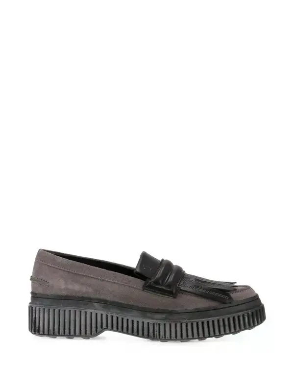 TOD'S Fringe-detail Platform Loafers