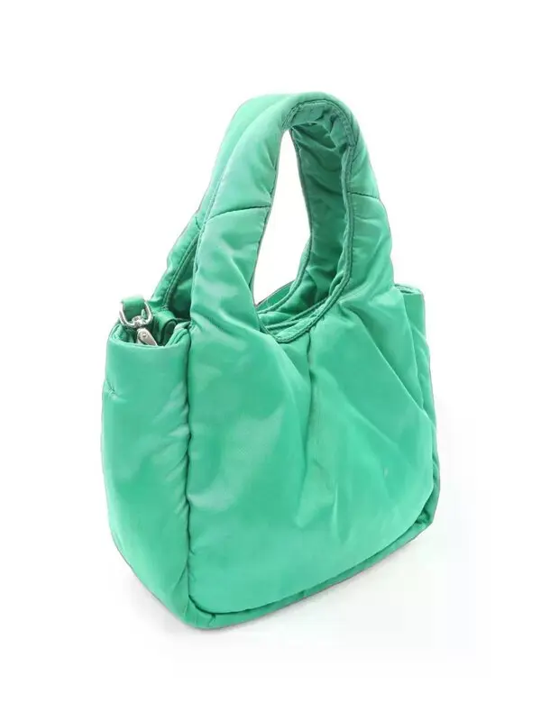 Prada 2000s Padded Tote Bag - Green