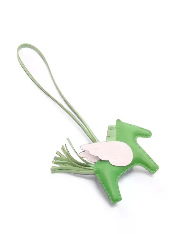 Hermès Pm Rodeo Pegasus Bag Charm - Green