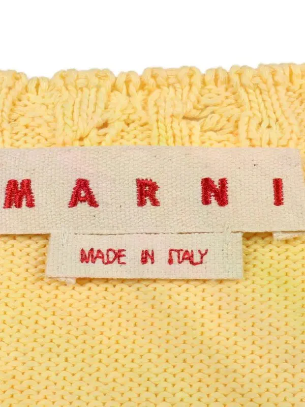 Marni 2010s Distressed Knit Vest