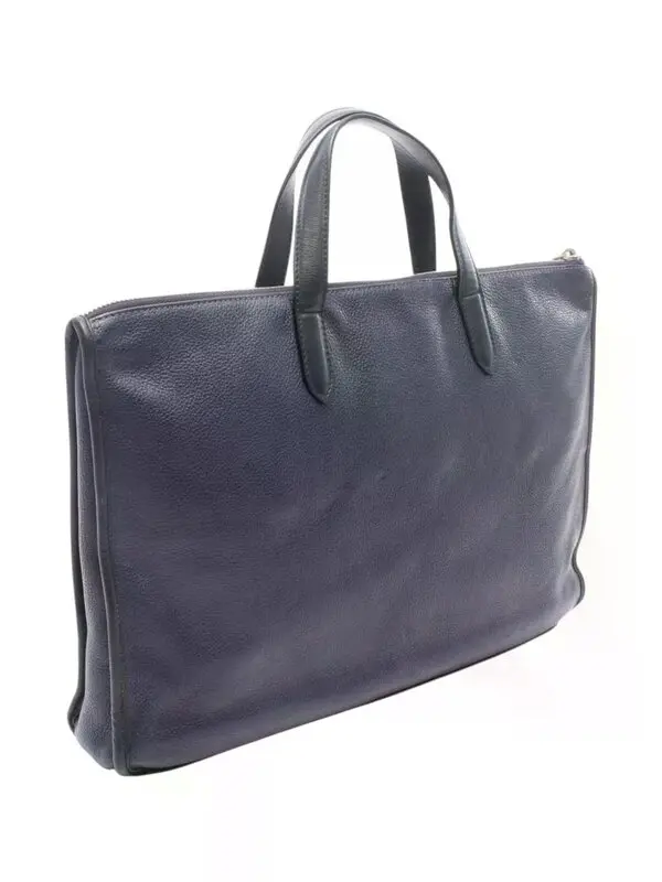 Loewe 2000-2015 Leather Anagram Toledo Briefcase Business Bag