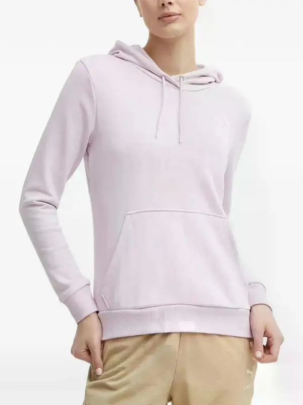 PUMA Logo-print Hoodie - Purple