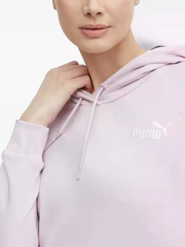 PUMA Logo-print Hoodie - Purple