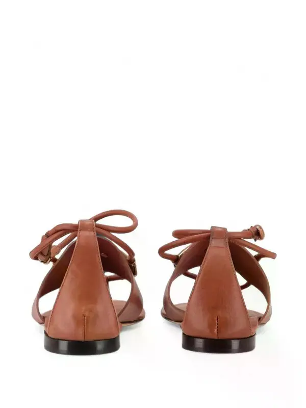 TOD'S T Timeless Leather Sandals