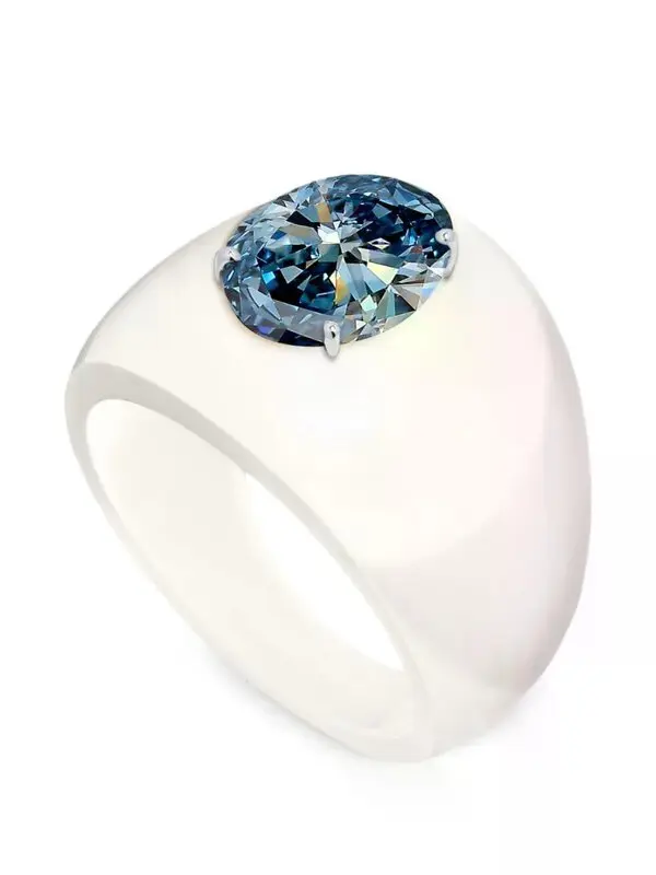 SOLO FOR DIAMONDS Oval-cut Diamond Ring