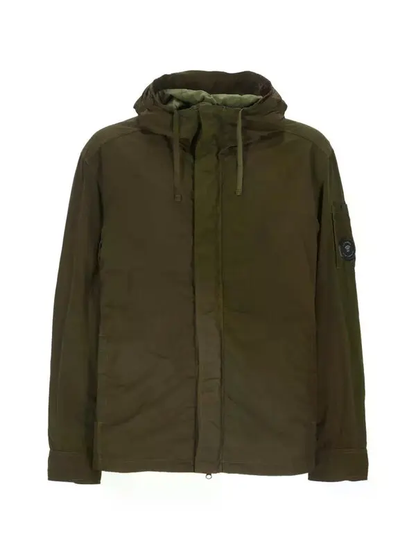 C.P. COMPANY T-st Nylon Lens Hooded Overshirt