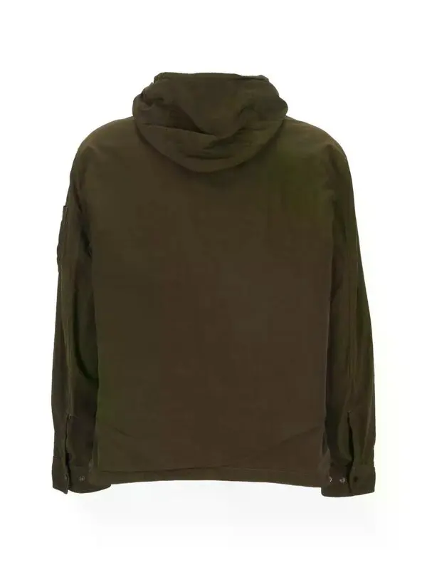 C.P. COMPANY T-st Nylon Lens Hooded Overshirt