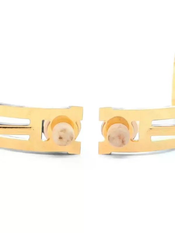 Hermès 2010s Cloisonné Enamel Earrings