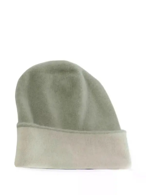 Frenckenberger Two-tone Knitted Beanie Hat
